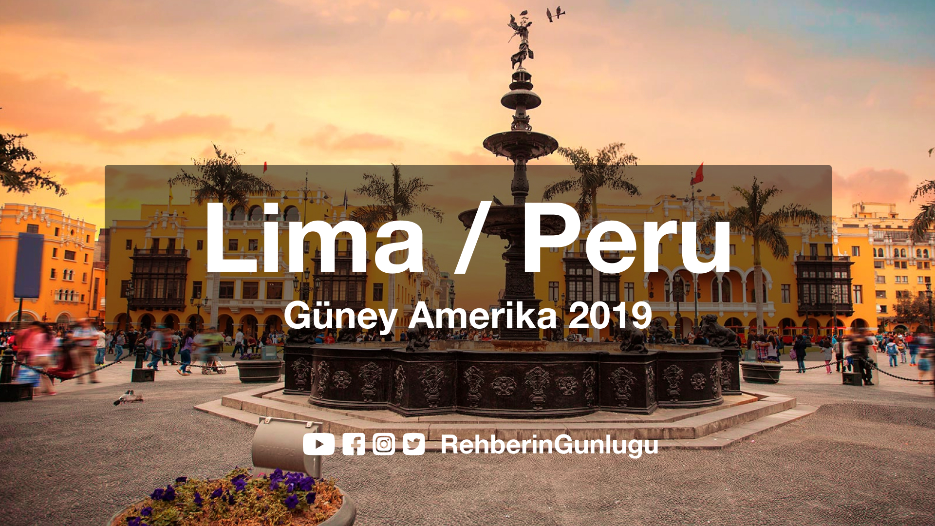 Lima / Peru - Video - Rehberin Günlüğü